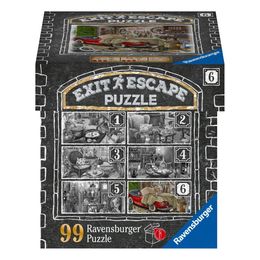 RAVENSBURGER VERLAG Ravensburger EXIT Puzzle 16882 - Im Gutshaus Garage - 99 Teile Puzzle f&uuml;r Erwach...