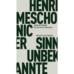 Der Sinn f&uuml;r das Unbekannte