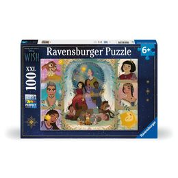 RAVENSBURGER VERLAG Ravensburger Kinderpuzzle 13389 - Disney Wish - 100 Teile XXL Disney Wish Puzzle...