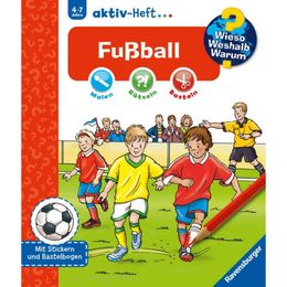 RAVENSBURGER VERLAG Wieso? Weshalb? Warum? aktiv-Heft: Fu&szlig;ball