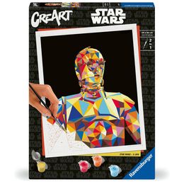 RAVENSBURGER VERLAG CreArt, Malen nach Zahlen Adults Trend Star Wars - C-3PO