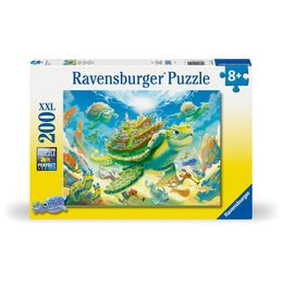 RAVENSBURGER VERLAG Kinderpuzzle 200 XXL Teile - Magische Tiefsee