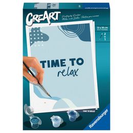 RAVENSBURGER VERLAG Ravensburger CreArt - Malen nach Zahlen 23608 - Time to relax - ab 12 Jahren
