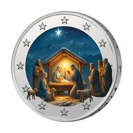 2-Euro M&uuml;nze &raquo;Weihnachten&laquo;