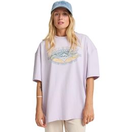 T-Shirt Billabong "Quality Surf", Damen, Gr. M, violet ice, Obermaterial: 100% Walkfrottier;, Shirts T-Shirt