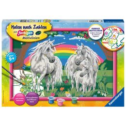 RAVENSBURGER VERLAG Fabelhafte Einhornwelt Malen nach Zahlen Serie C