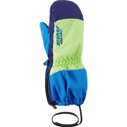 Ziener Baby F&auml;ustlinge "LEVI-Z AS glove mini"persian blau, Gr. 1, Polyester, Handschuhe