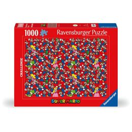 RAVENSBURGER VERLAG Erwachsenenpuzzle 1000 Teile - Challenge Super Mario