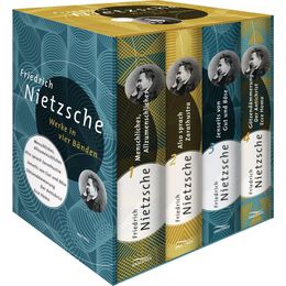 Friedrich Nietzsche, Werke in vier B&auml;nden