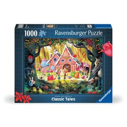 RAVENSBURGER VERLAG Erwachsenenpuzzle 1000 Teile - Dean MacAdam: H&auml;nsel und Gretel