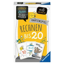 RAVENSBURGER VERLAG Lernen Lachen Selbermachen: Kartenspiel Rechnen bis 20