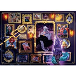 RAVENSBURGER VERLAG Erwachsenenpuzzle 1000 Teile - Disney Villainous - Ursula