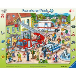 RAVENSBURGER VERLAG 110, 112 - Eilt herbei! 24 Teile Rahmenpuzzle