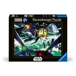 RAVENSBURGER VERLAG Erwachsenenpuzzle 1000 Teile - Star Wars - X-Wing Cockpit