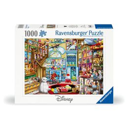 RAVENSBURGER VERLAG Erwachsenenpuzzle 1000 Teile - Disney Classics - Im Spielzeugladen