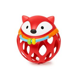 TOYNAMICS EUROPE GMBH Skip Hop - Rasselball Fuchs mit Bei&szlig;ring, rot