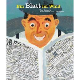 Ein Blatt im Wind