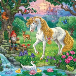 RAVENSBURGER VERLAG Kinderpuzzle 44 Teile - M&auml;rchenhaftes Einhorn