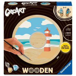 RAVENSBURGER VERLAG CreArt, Malen nach Zahlen Wooden - Sea