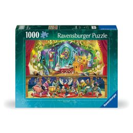 RAVENSBURGER VERLAG Erwachsenenpuzzle 1000 Teile - Schneewittchen und die sieben Zwerge