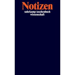 Notizbuch suhrkamp taschenbuch wissenschaft