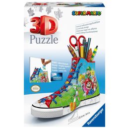 RAVENSBURGER VERLAG Ravensburger 3D Puzzle Sneaker Super Mario 11267 - praktischer Stiftehalter im S...