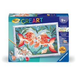 RAVENSBURGER VERLAG CreArt, Malen nach Zahlen Kinder - Verliebte Fische