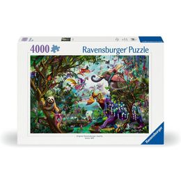 RAVENSBURGER VERLAG Erwachsenenpuzzle 4000 Teile - Die Drachen der Tropen