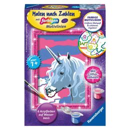 RAVENSBURGER VERLAG Malen nach Zahlen Einhorn