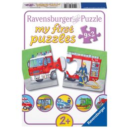 RAVENSBURGER VERLAG Einsatzfahrzeuge. My first Puzzle