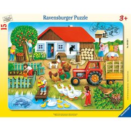 RAVENSBURGER VERLAG Was geh&ouml;rt wohin. Puzzle mit 15 Teilen