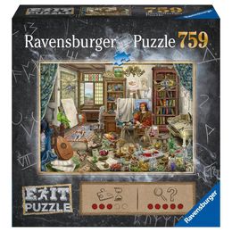 RAVENSBURGER VERLAG Exit Das K&uuml;nstleratelier 759p