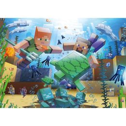 RAVENSBURGER VERLAG Erwachsenenpuzzle 1000 Teile - Minecraft Mosaic