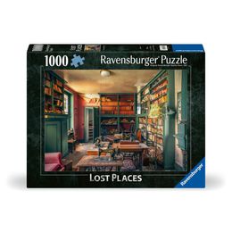 RAVENSBURGER VERLAG Erwachsenenpuzzle 1000 Teile - Mysterious castle library