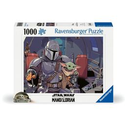 RAVENSBURGER VERLAG Erwachsenenpuzzle 1000 Teile - Star Wars The Mandalorian