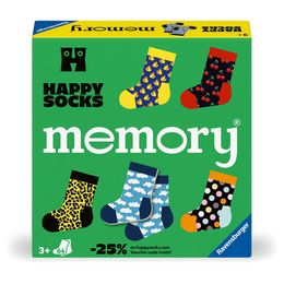 RAVENSBURGER VERLAG memory&reg; Happy Socks - Kinderspiel ab 3 Jahre