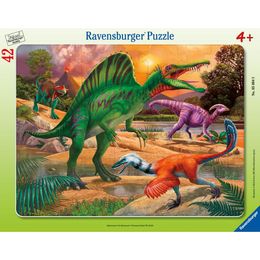 RAVENSBURGER VERLAG Ravensburger Kinderpuzzle - 05094 Spinosaurus - Rahmenpuzzle f&uuml;r Kinder ab 4 Jah...