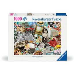 RAVENSBURGER VERLAG Erwachsenenpuzzle 1000 Teile - Die 50er Jahre