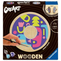 RAVENSBURGER VERLAG CreArt, Malen nach Zahlen Wooden - Eckige Formen