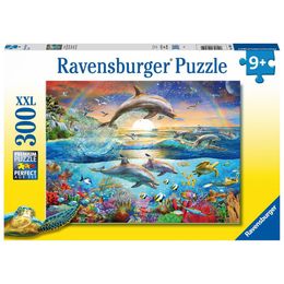 RAVENSBURGER VERLAG Ravensburger Kinderpuzzle - 12895 Delfinparadies - Unterwasserwelt-Puzzle f&uuml;r Ki...