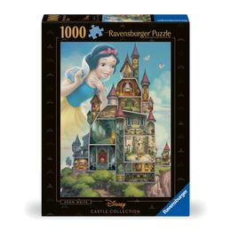 RAVENSBURGER VERLAG Erwachsenenpuzzle 1000 Teile - Disney Prinzessinnen - Disney Castles: Schneewitt...