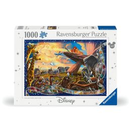 RAVENSBURGER VERLAG Erwachsenenpuzzle 1000 Teile - Disney Classics - Der K&ouml;nig der L&ouml;wen