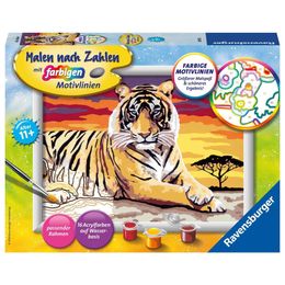 RAVENSBURGER VERLAG Malen nach Zahlen. Majest&auml;tischer Tiger