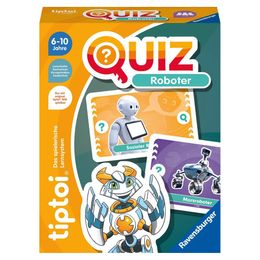 RAVENSBURGER VERLAG Ravensburger tiptoi 00164 Quiz Roboter, Quizspiel f&uuml;r Kinder ab 6 Jahren, f&uuml;r 1-...