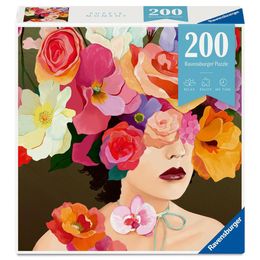 RAVENSBURGER VERLAG Erwachsenenpuzzle 200 Teile - Rose