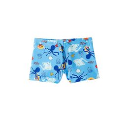 KOTON Badehose Jungen Gr&ouml;&szlig;e 116/122 blau / mischfarben