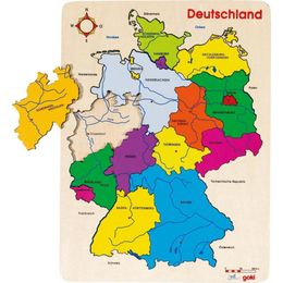 Einlegepuzzle Deutschland II