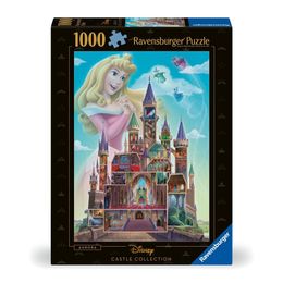 RAVENSBURGER VERLAG Erwachsenenpuzzle 1000 Teile - Disney Prinzessinnen - Disney Castles: Aurora