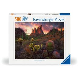 RAVENSBURGER VERLAG Erwachsenenpuzzle 500 Teile - Kakteen