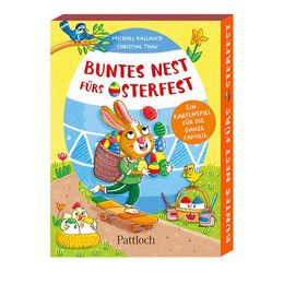 Kartenspiel &raquo;Buntes Nest f&uuml;rs Osterfest&laquo;
